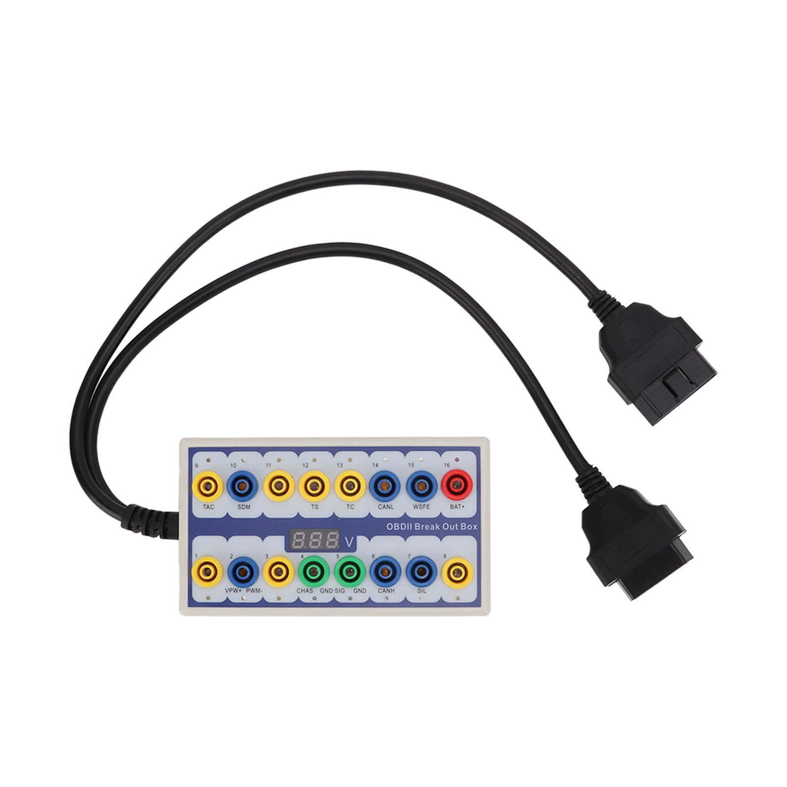 OBDII Breakout Box OBD2 Protocol Detector with Diagnostic Cable ...