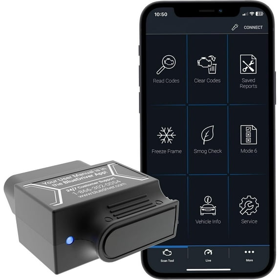 OBDII Scan Tool for & - No Subscription Fee - OBD2 Scanner and Code ...