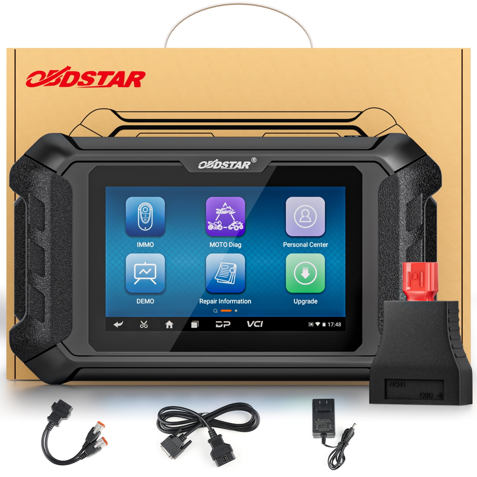 OBDSTAR iScan Harley Davidson Motorcycle Diagnostic Scanner, Support Sevice Light Reset up to ...