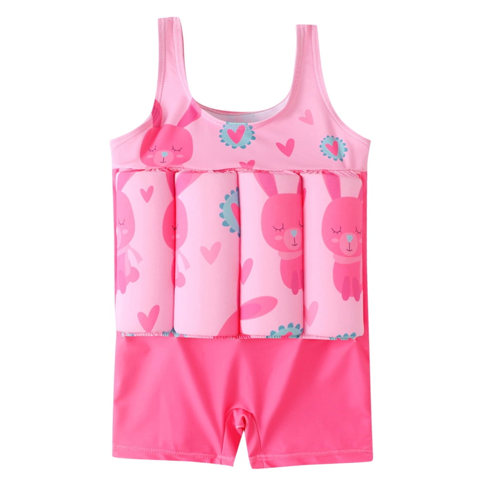 OBEEII Summer Kid Sleeveless Float Suit Floating Swimsuit One-piece ...