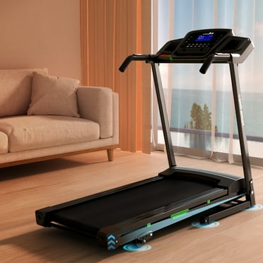 SuperFit 2.25HP Folding Electric Motorized Treadmill With Speaker White ...