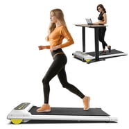 EFITMENT Adjustable Incline Manual Treadmill with Arm Exercisers and ...