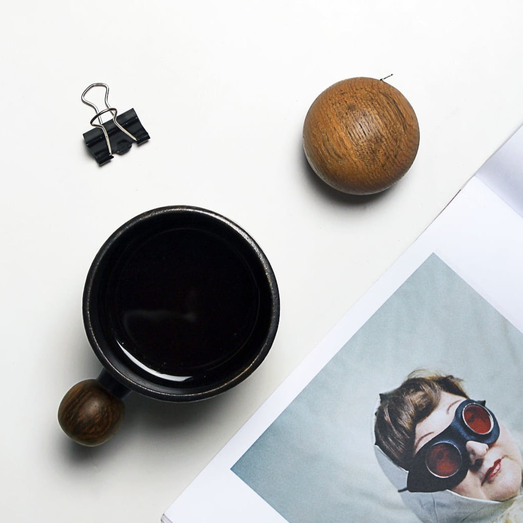 OBJECTRY Ball Mug - Black - Walmart.com