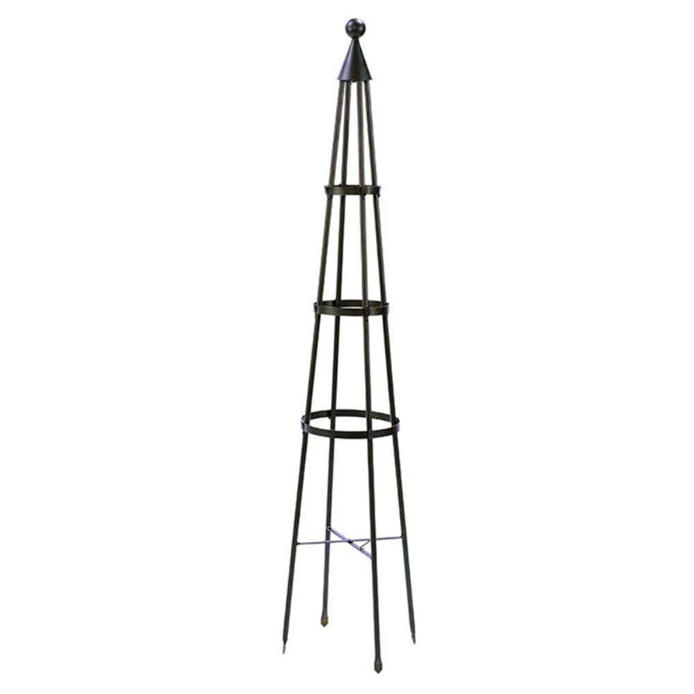 OBL-01 Garden Obelisk Trellis 61 Inches, Metal Support for Peas ...