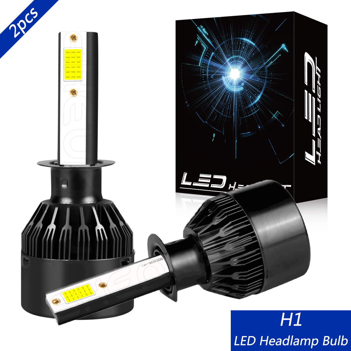 XKGLOW Single Beam 76W CREE LED Headlight Set - Walmart.com