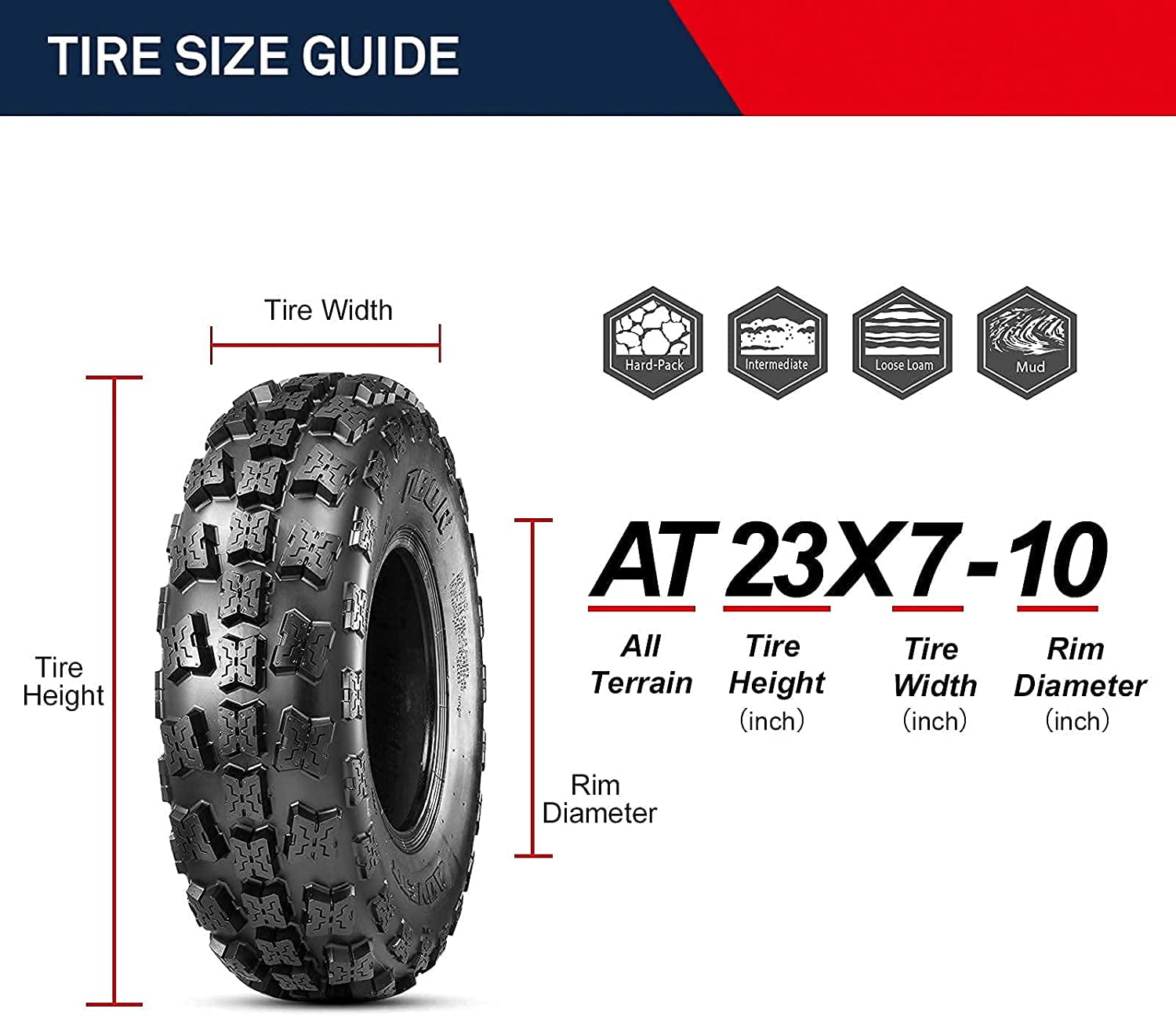 25x13 9 Tires