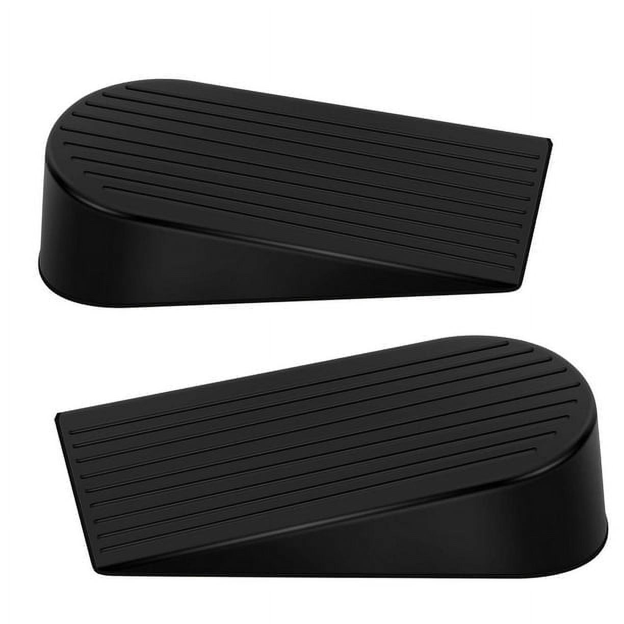 OBOSOE 2 Pack Big Size Door Stopper, Heavy Duty Wedge Rubber Door Stop ...