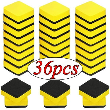 Magnetic Whiteboard Eraser, Boho Style Leaves with Border, 2" x 5 ...