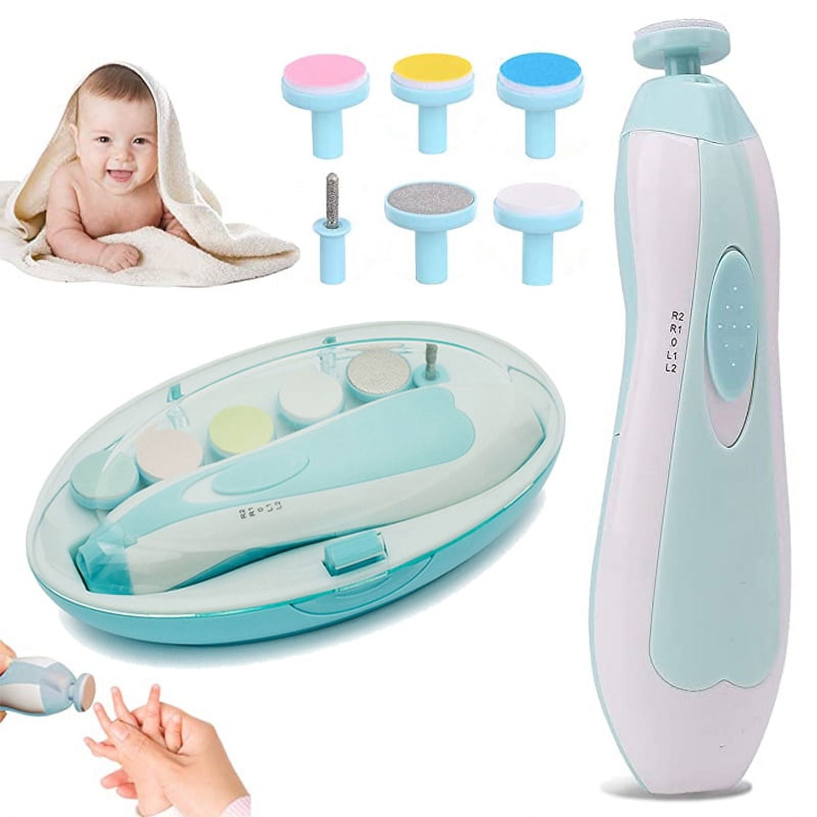OBOSOE Baby Nail Trimmer,Infant Products - Electric Nail Clipper Kit ...