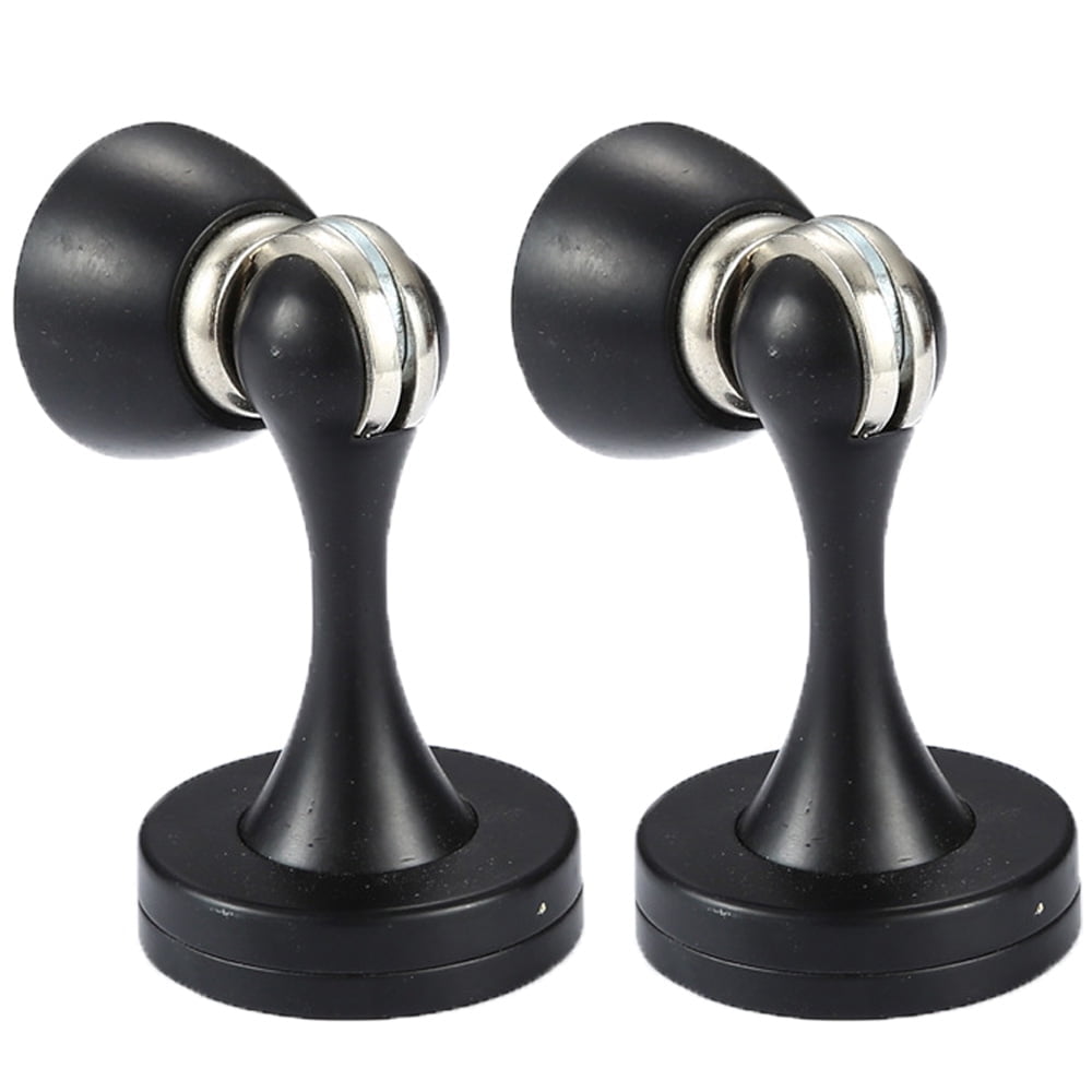 OBOSOE Door Stopper, Magnetic Door Stops, Brushed Satin Nickel, 2 Pack ...