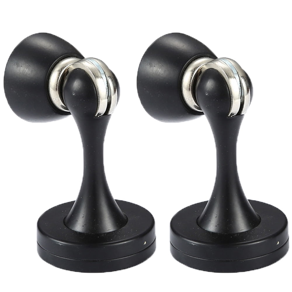 OBOSOE Door Stopper, Magnetic Door Stops, Brushed Satin Nickel, 2 Pack ...