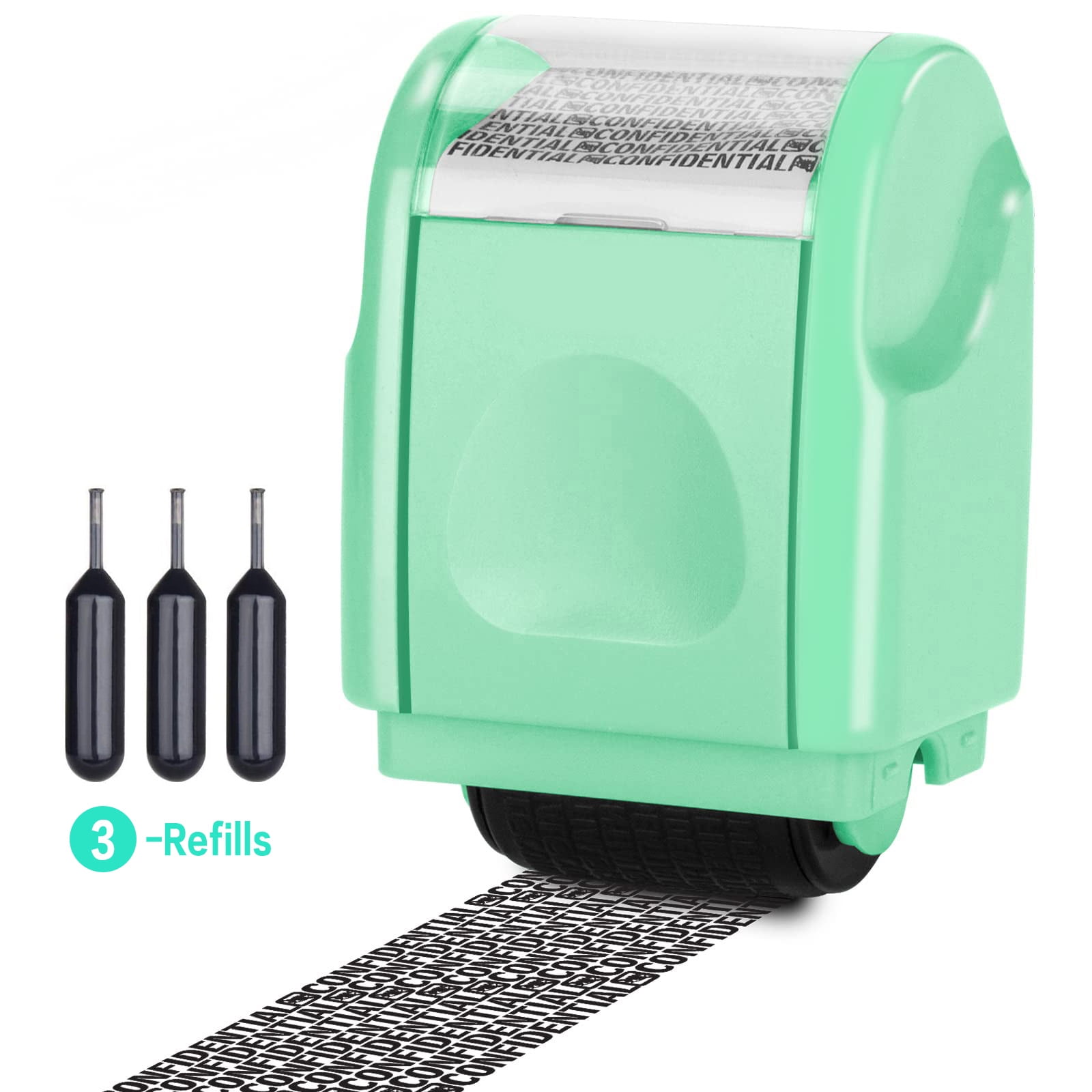 OBOSOE Identity Theft Protection Rollers for Data BarCode ID Privacy ...