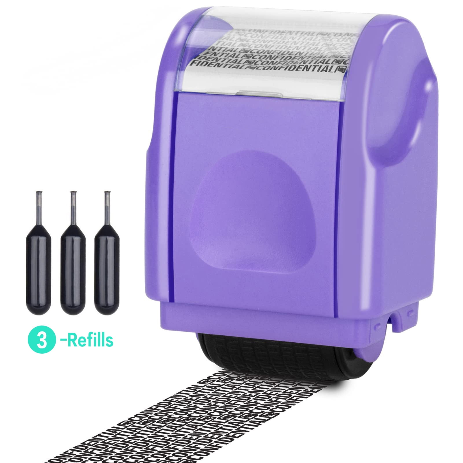 OBOSOE ID Privacy Protection Roller with 3 Ink Refills - High ...