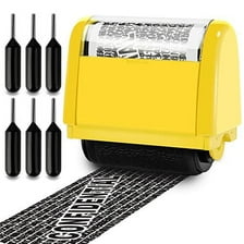 Bulbhead ID Police Identity Protection Roller Stamper, As Seen on TV, 6 ...