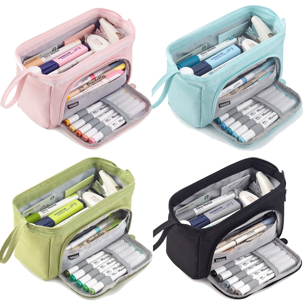 OBOSOE Multifunctional Large Capacity Pencil Cases with Accessories ...