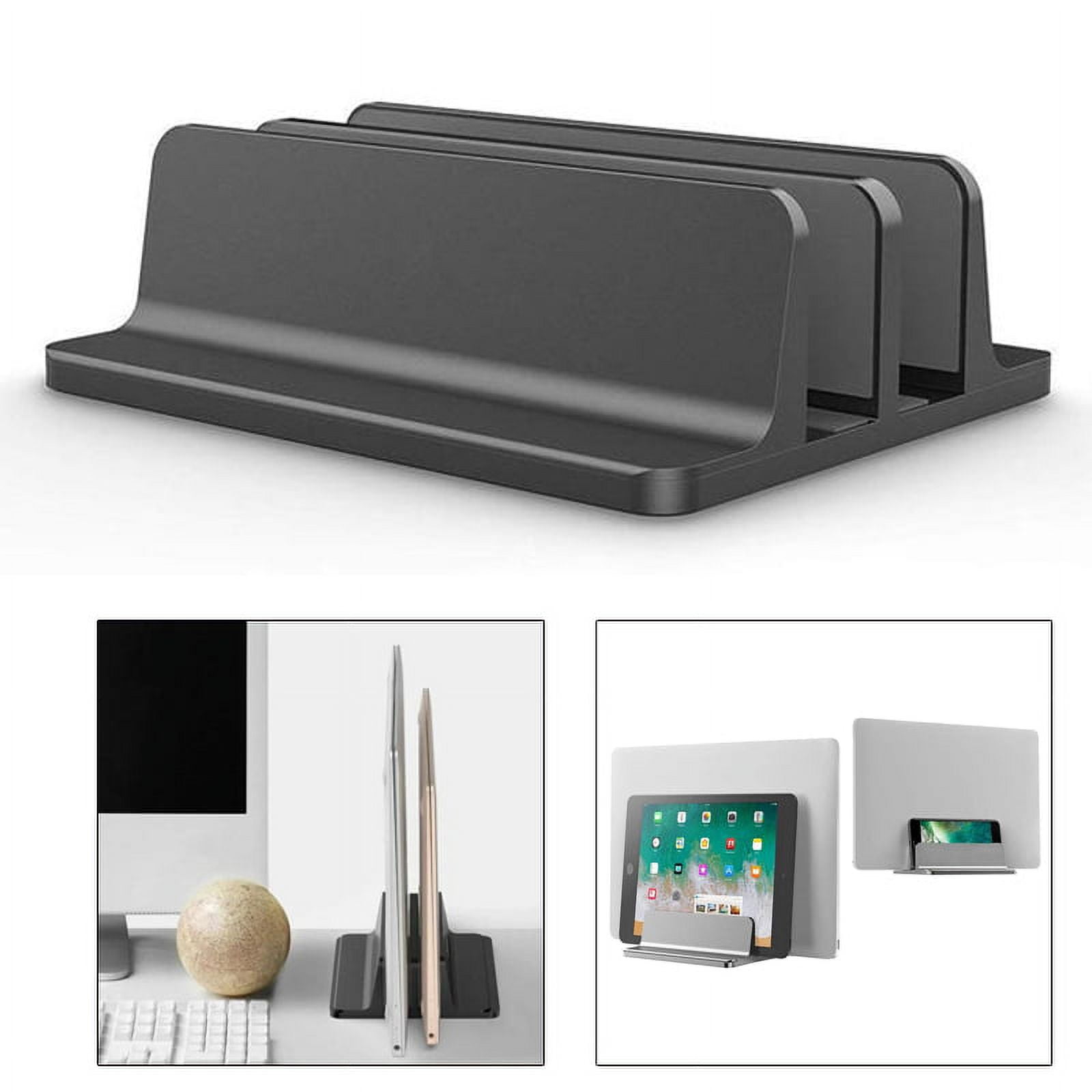 OBOSOE Vertical Laptop Stand,Aluminum Laptop Riser,Ergonomic Laptop ...