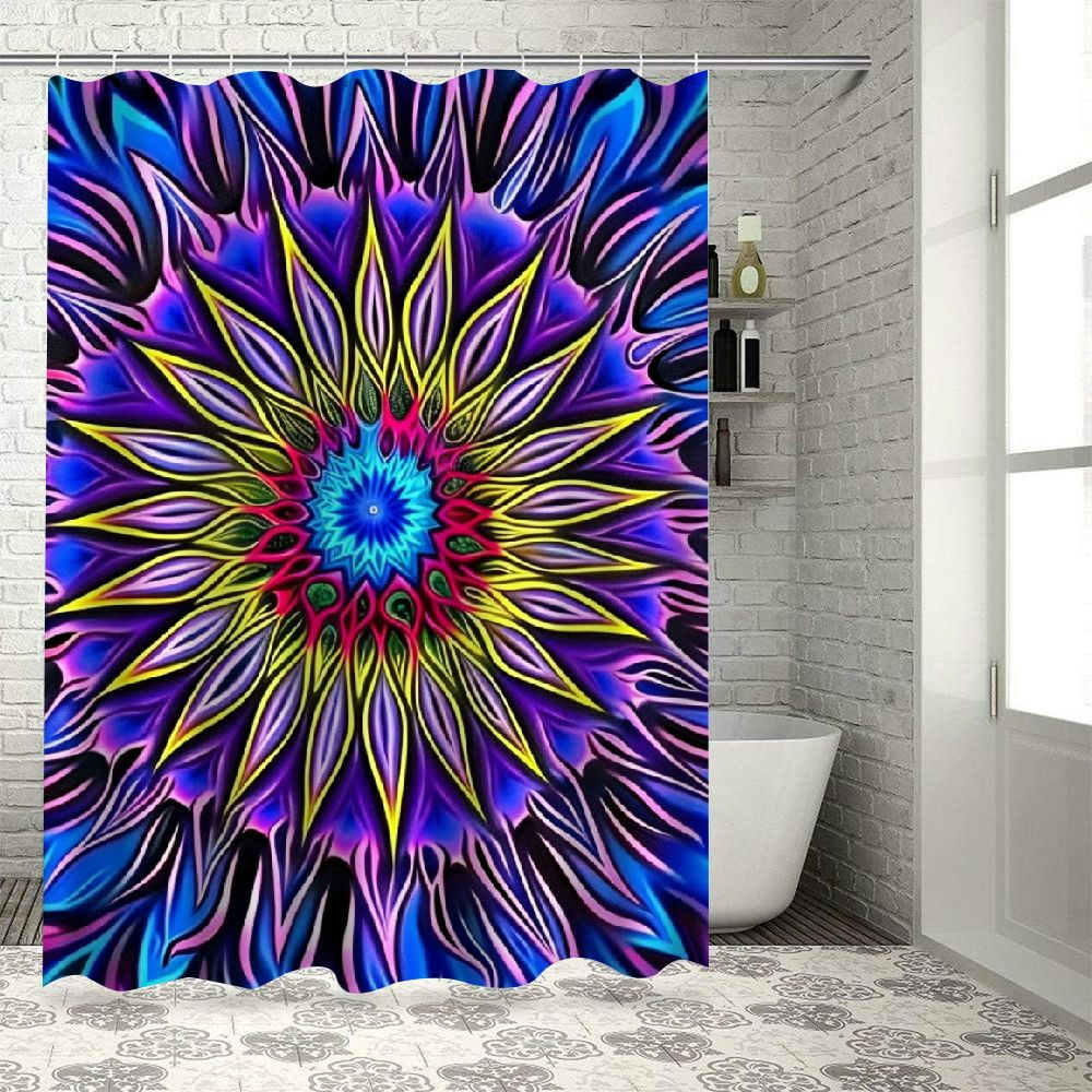 Obrewy Waterproof Shower Curtain Multiple Sizes Chic Modern Bathroom
