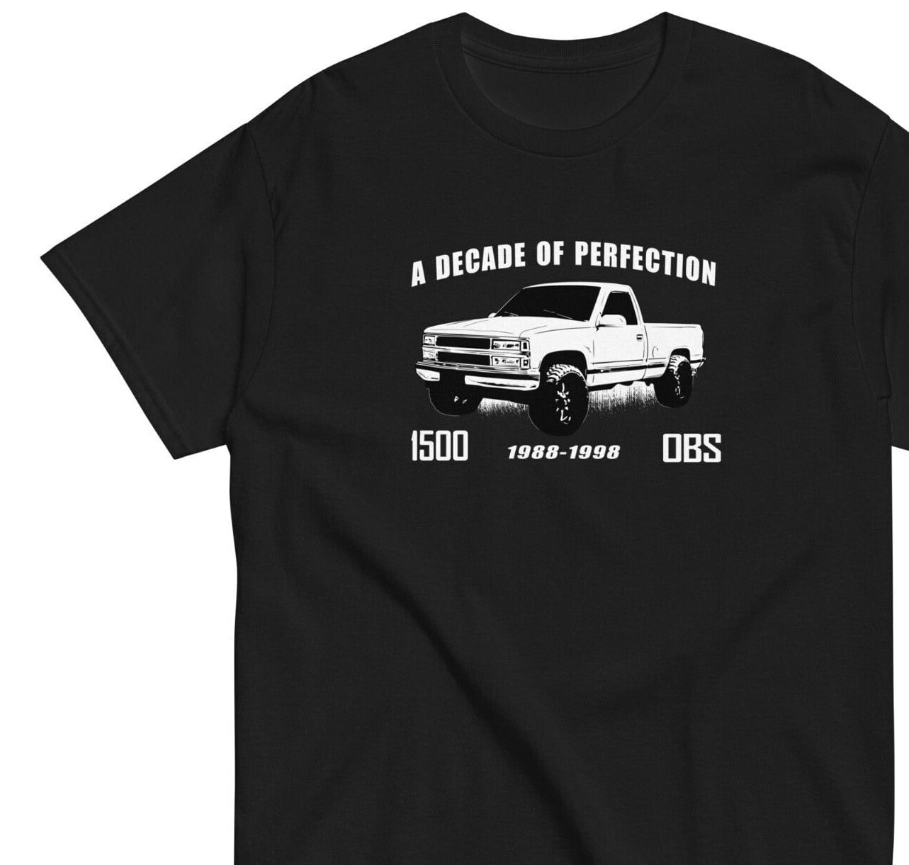 OBS Chevy TShirt Mens Truck GMT400 K1500 Tee Shirt With Silverado T ...