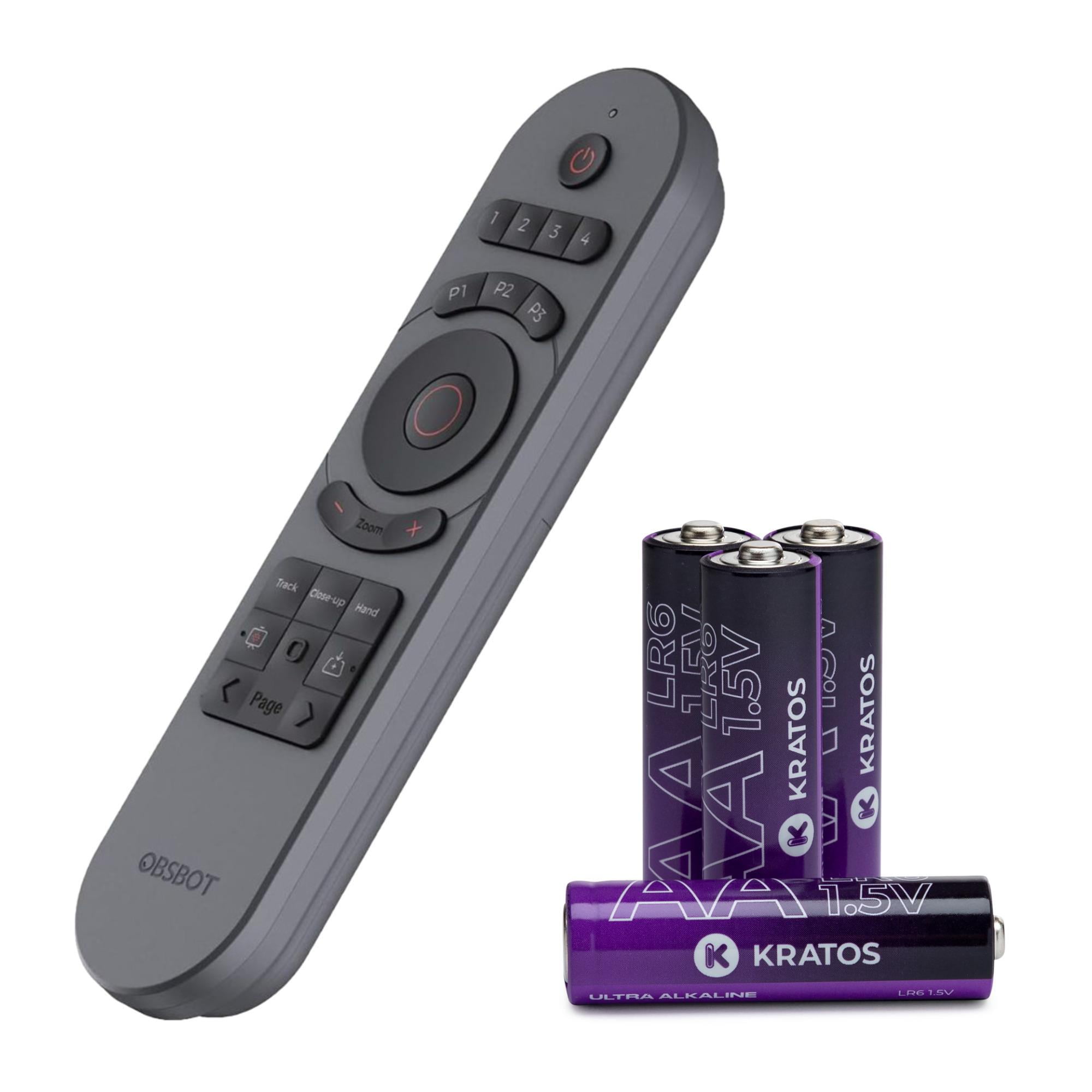 OBSBOT Smart Wireless Remote Controller with USB-A Dongle and Intuitive ...