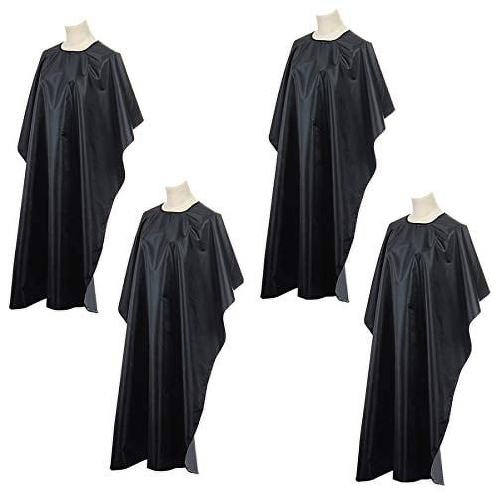 OBTANIM Unisex Adult Hair Salon Capes with Snap Closure Waterproof Hairdressing Styling Hair ...
