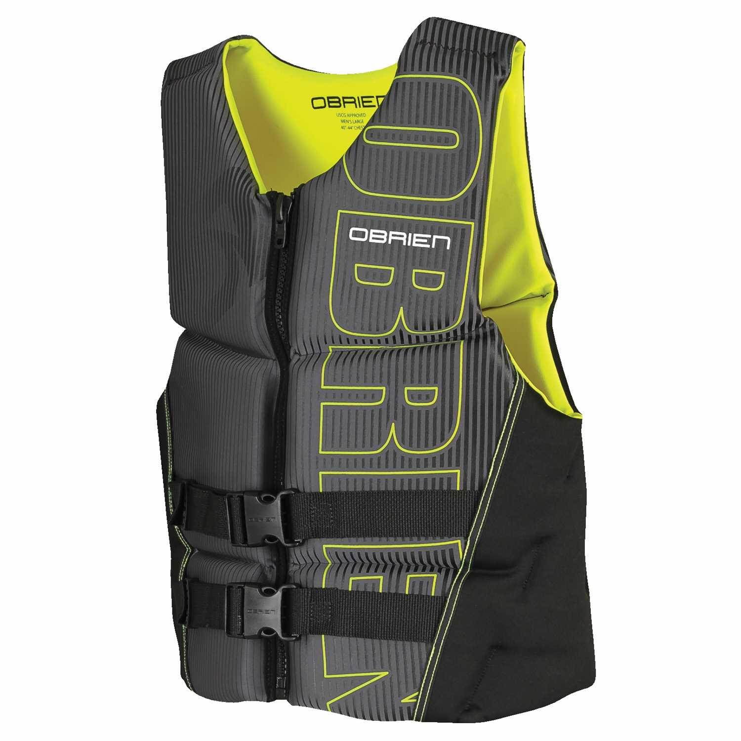 OBrien BioLite Series Men's Flex V Back Neoprene Life Vest Size 2XL ...