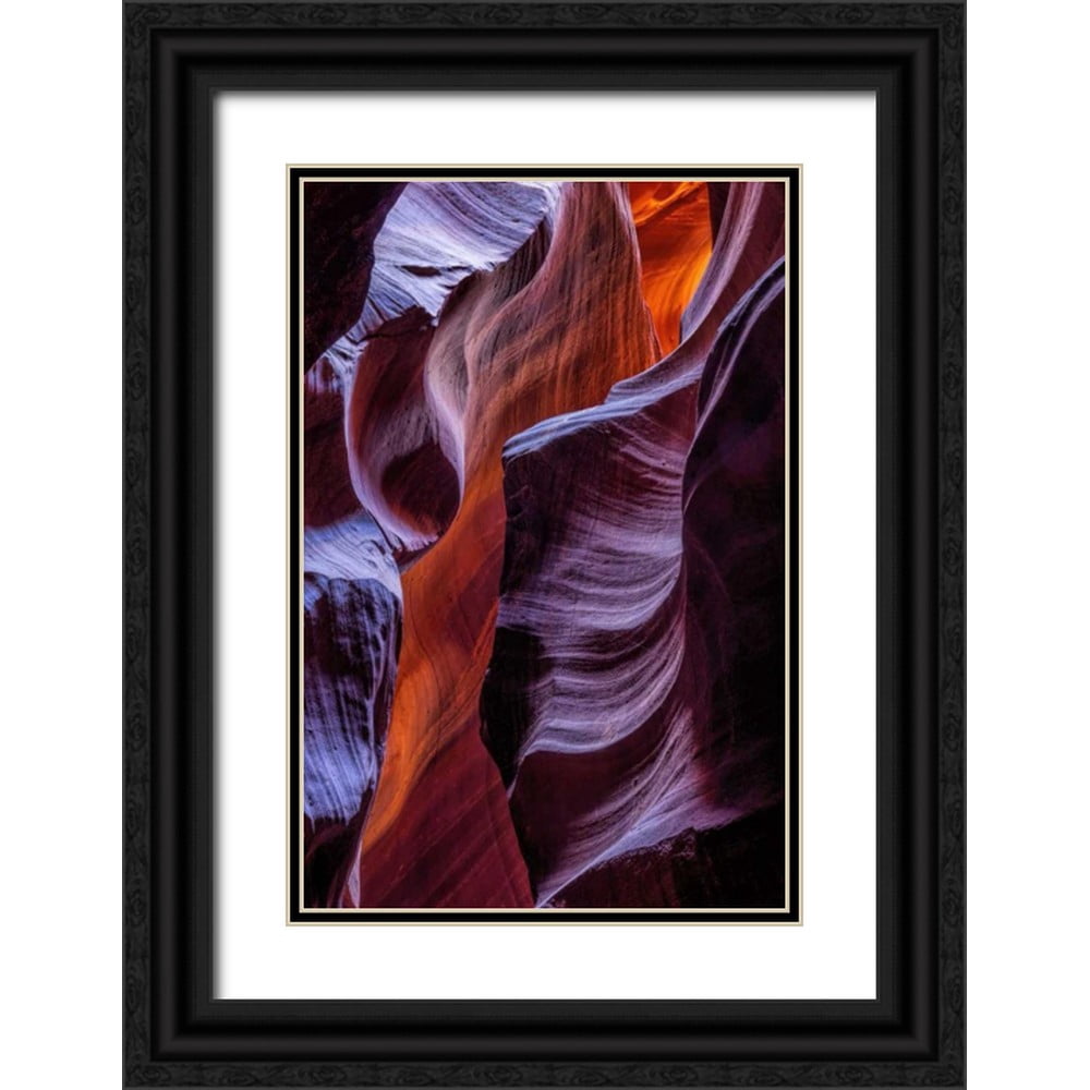 OBrien, Jay 11x14 Black Ornate Wood Framed with Double Matting Museum ...