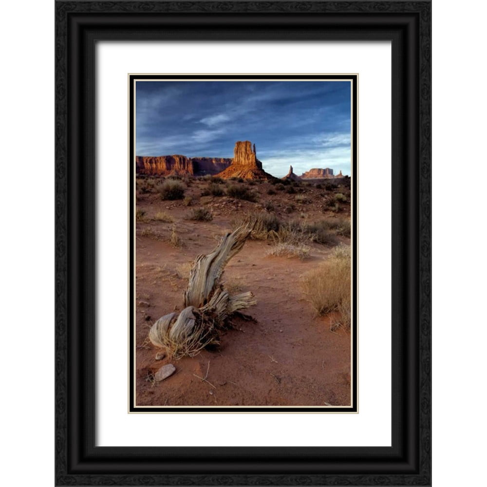 OBrien, Jay 11x14 Black Ornate Wood Framed with Double Matting Museum ...