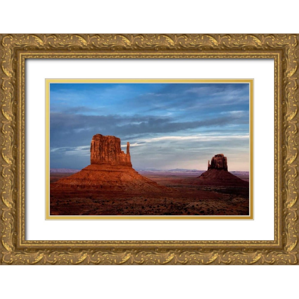 OBrien, Jay 18x13 Gold Ornate Wood Framed with Double Matting Museum ...