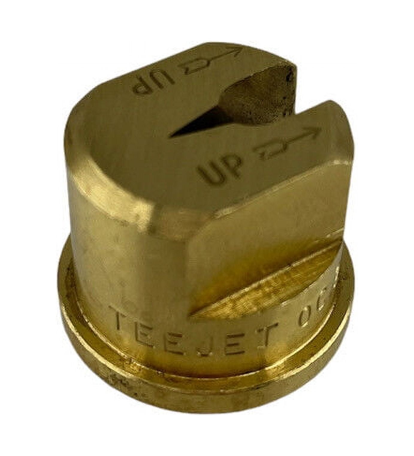 OC-10 TeeJet Off-Center Flat Spray Tip, Larger Capacities, Brass ...