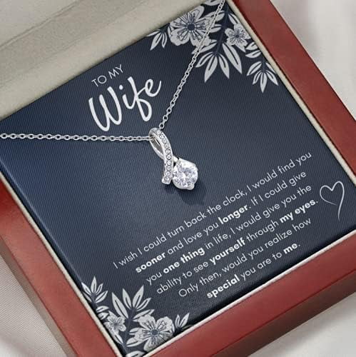 OC9 Gifts To My Wife "Find You Sooner" Alluring Beauty Necklace with ...