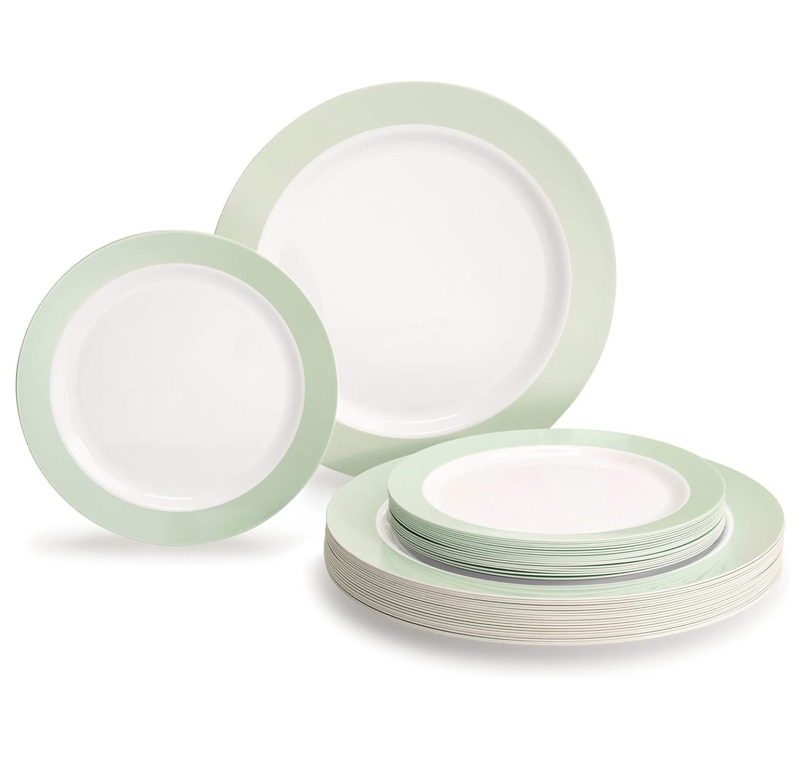 " OCCASIONS " 100 Plates Pack,(50 Guests) Heavyweight Wedding Party ...