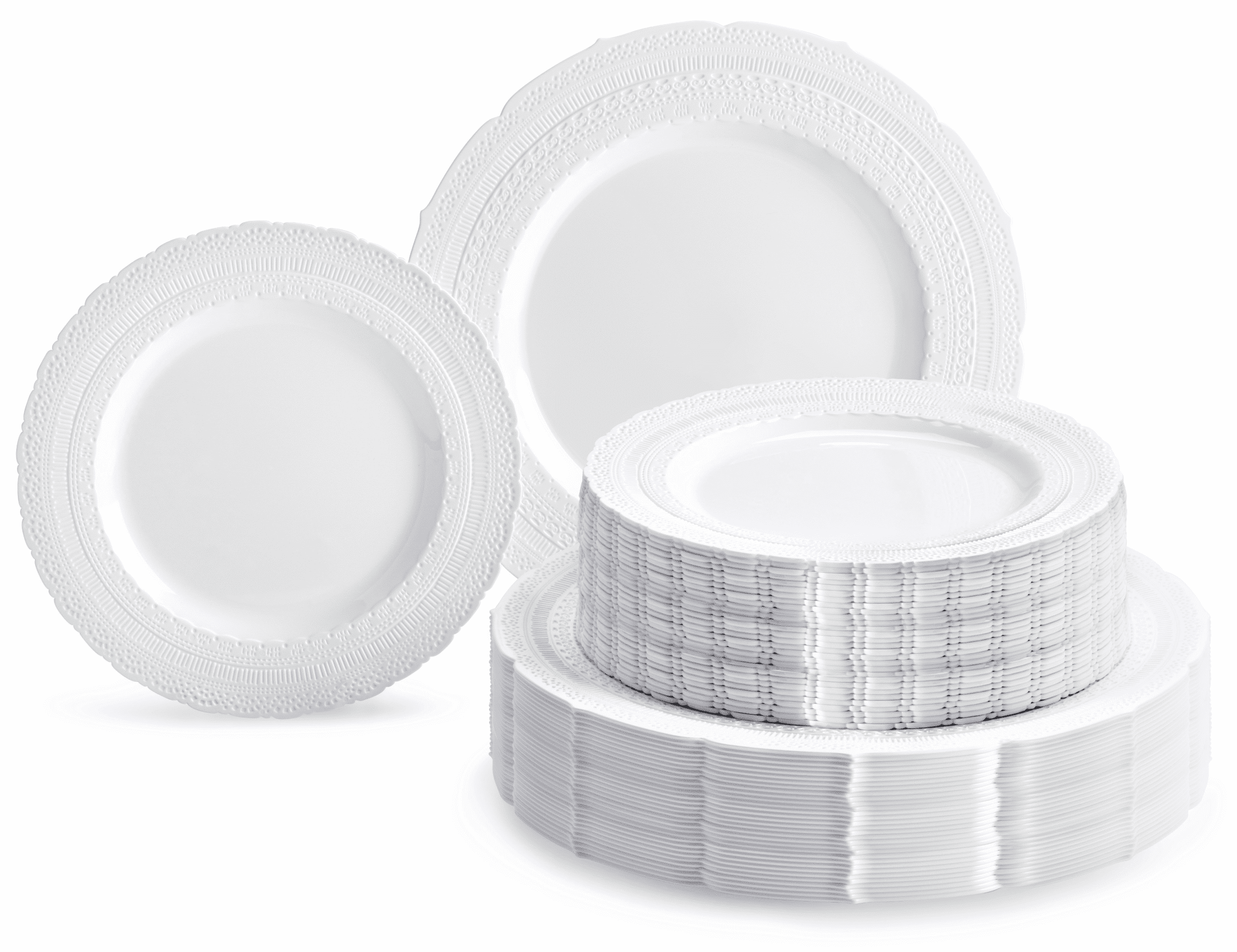 " OCCASIONS " 120 Plates Pack,(60 Guests) Extra Heavyweight Vintage ...