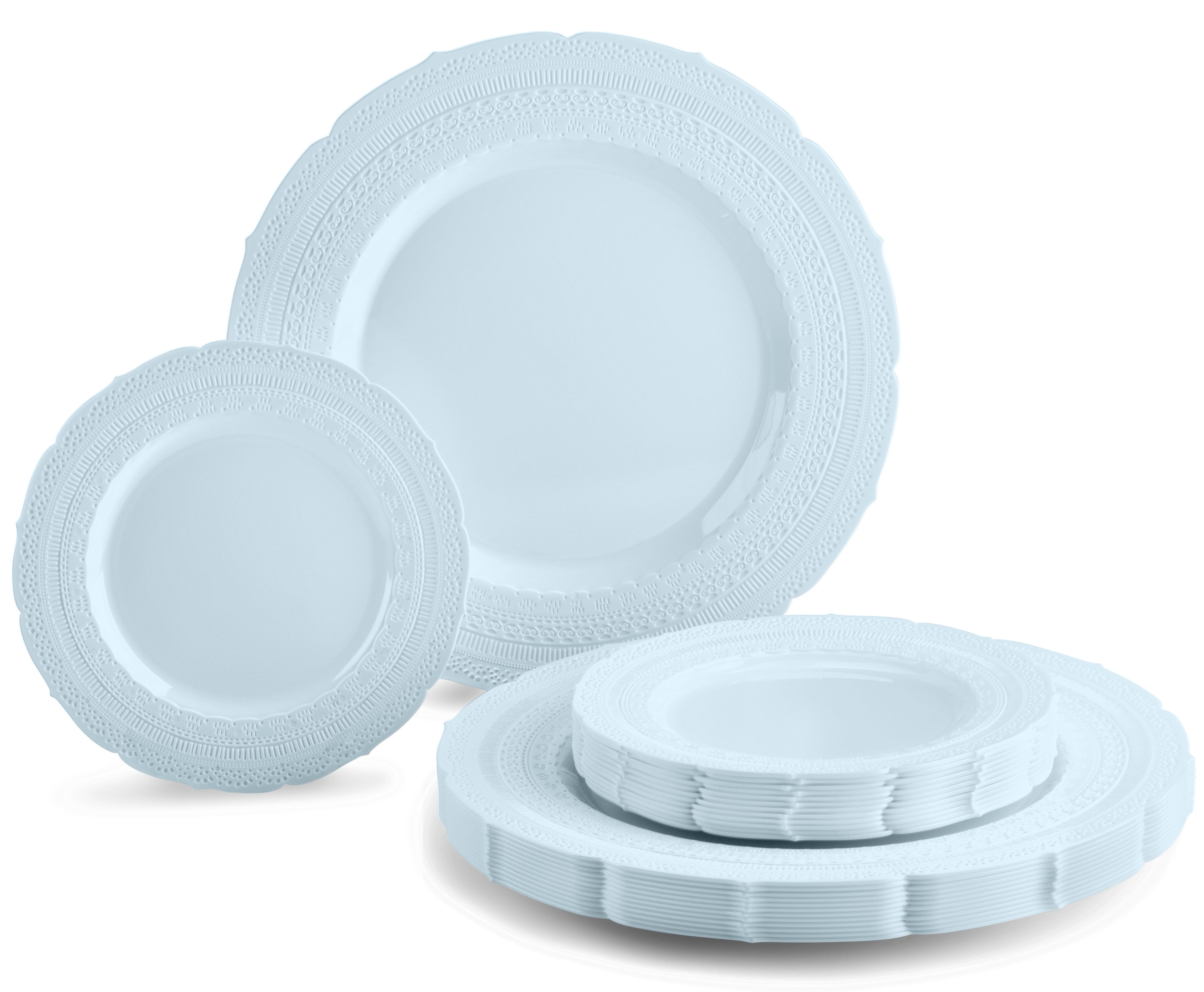 " OCCASIONS " 120 Plates Pack,(60 Guests) Extra Heavyweight Vintage ...