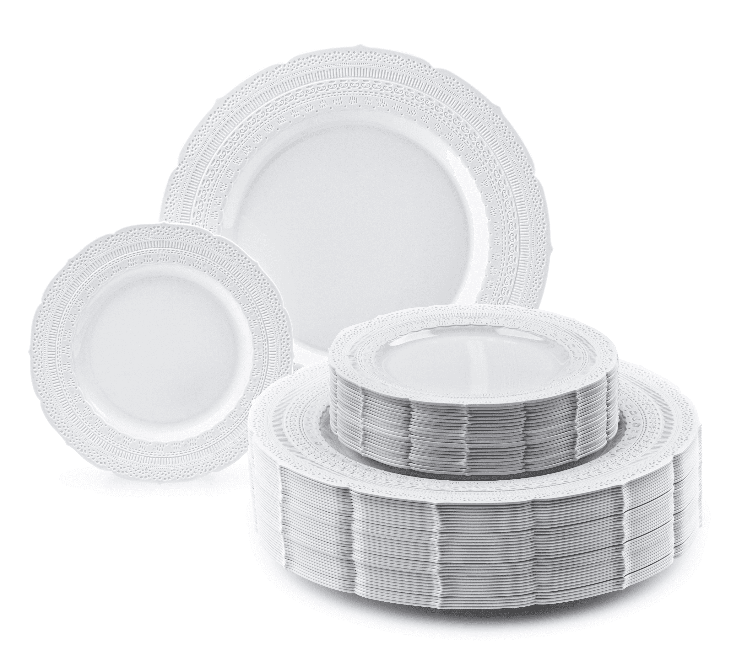 " OCCASIONS " 120 Plates Pack,(60 Guests) Extra Heavyweight Vintage ...