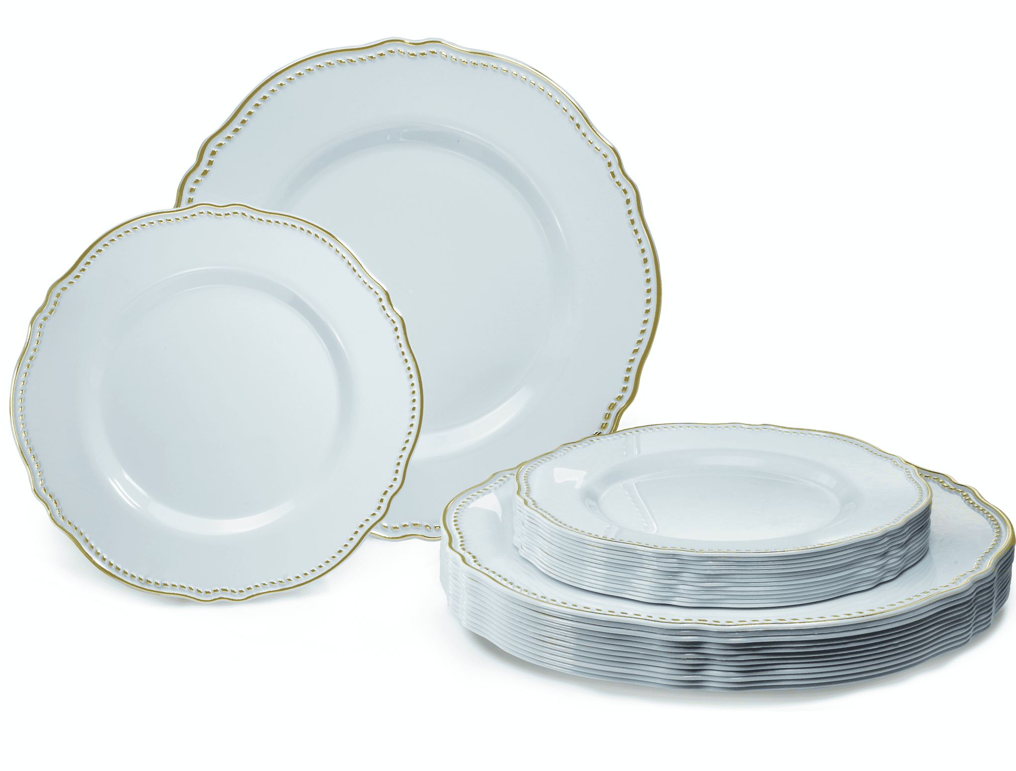 " OCCASIONS " 120 Plates Pack,(60 Guests) Heavyweight Premium Wedding ...
