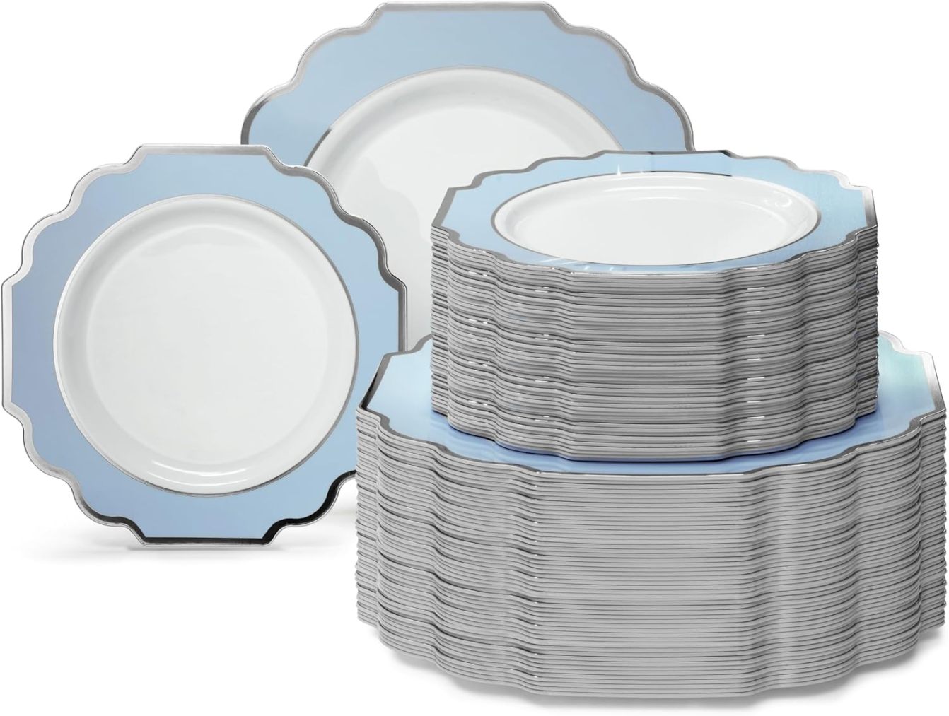 " OCCASIONS " 120 Plates Pack,(60 Guests) Heavyweight Premium Wedding ...