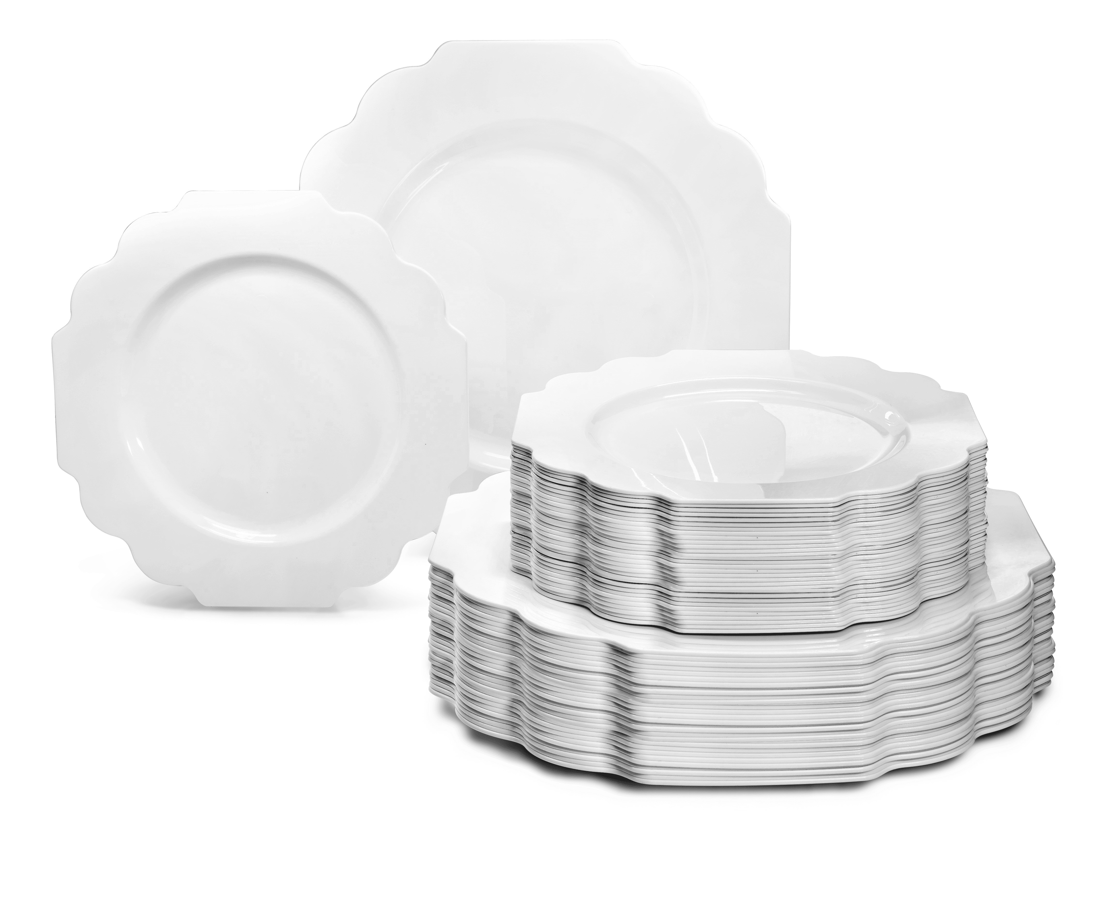 " OCCASIONS " 120 Plates Pack,(60 Guests) Heavyweight Wedding Party ...
