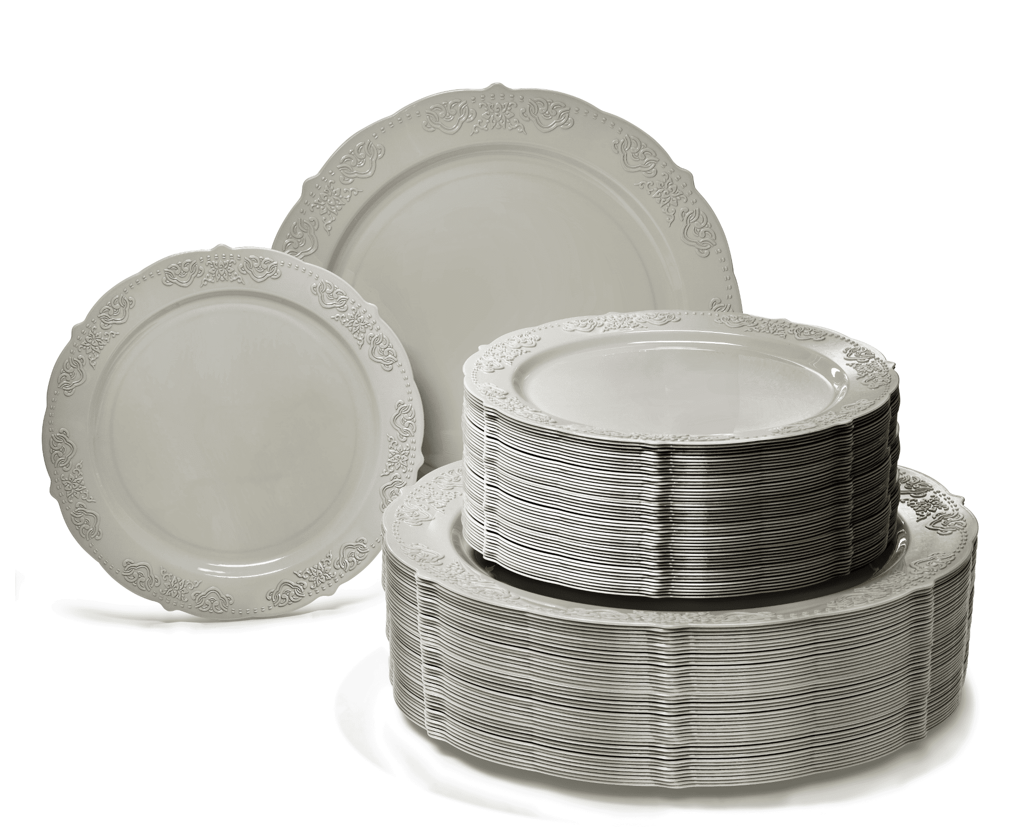 " OCCASIONS" 120 Plates Pack,(60 Guests) Vintage Wedding Party ...