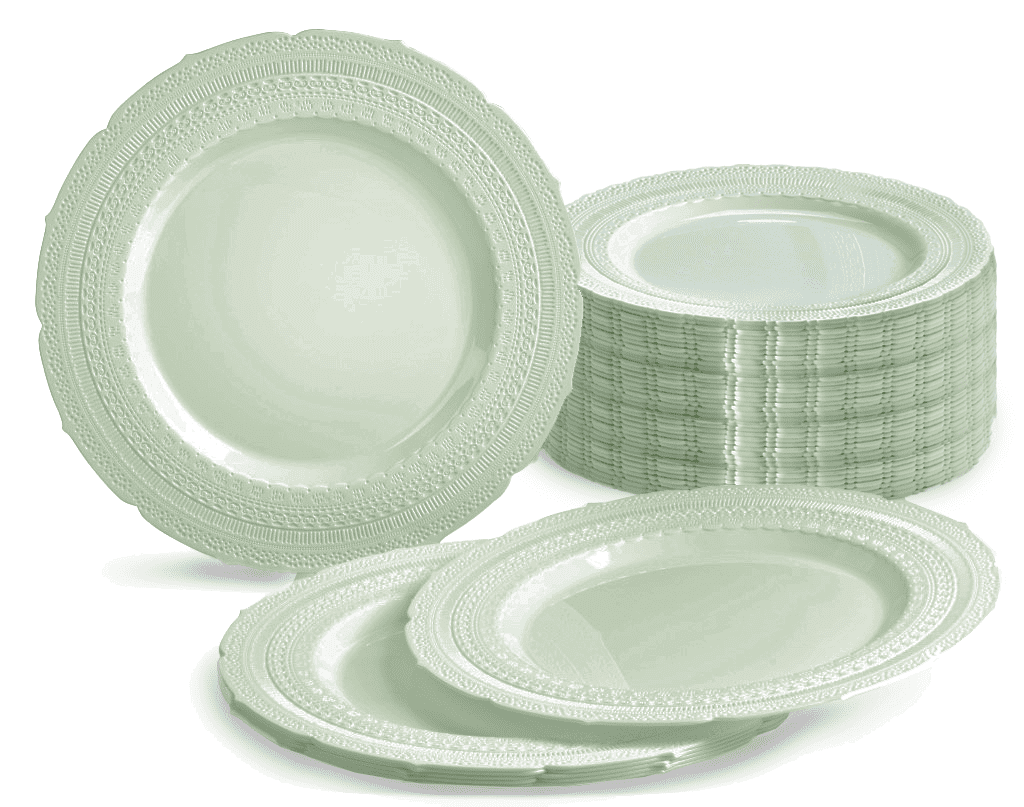 " OCCASIONS " 120 Plates Pack, Extra Heavyweight Disposable Vintage ...