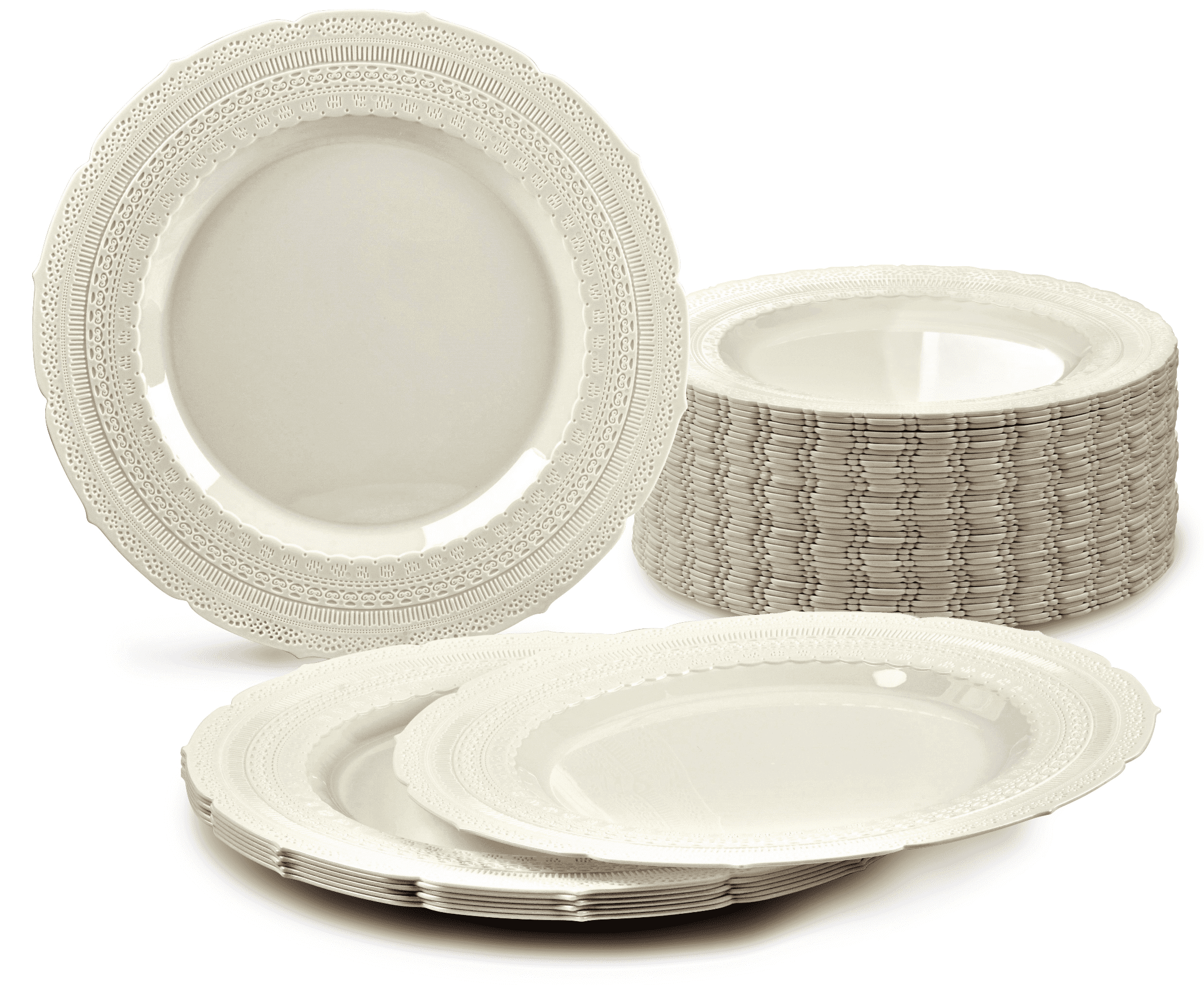 " OCCASIONS " 120 Plates Pack, Extra Heavyweight Vintage Wedding Party ...