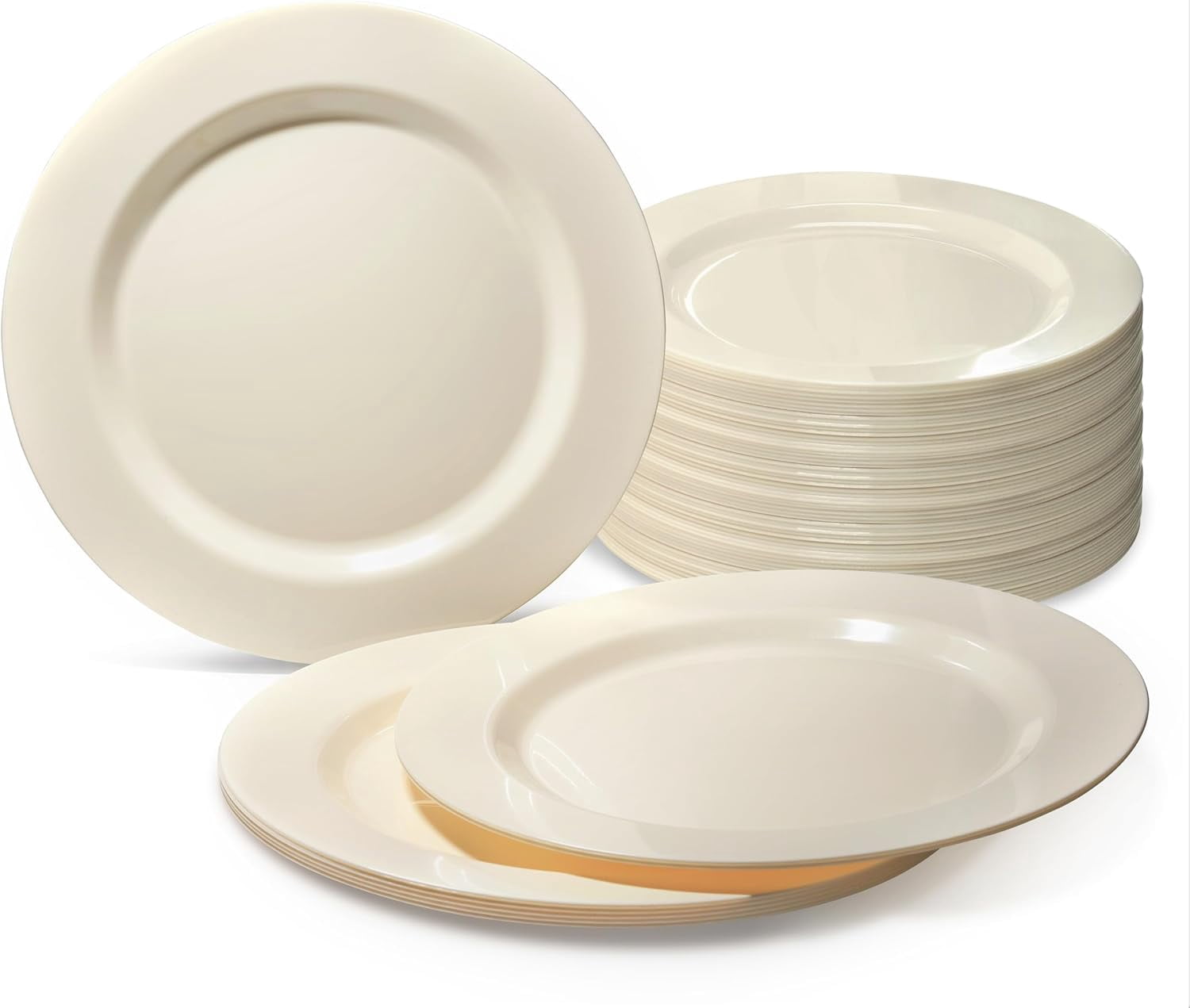 " OCCASIONS " 120 Plates Pack, Heavyweight Disposable Wedding Party ...