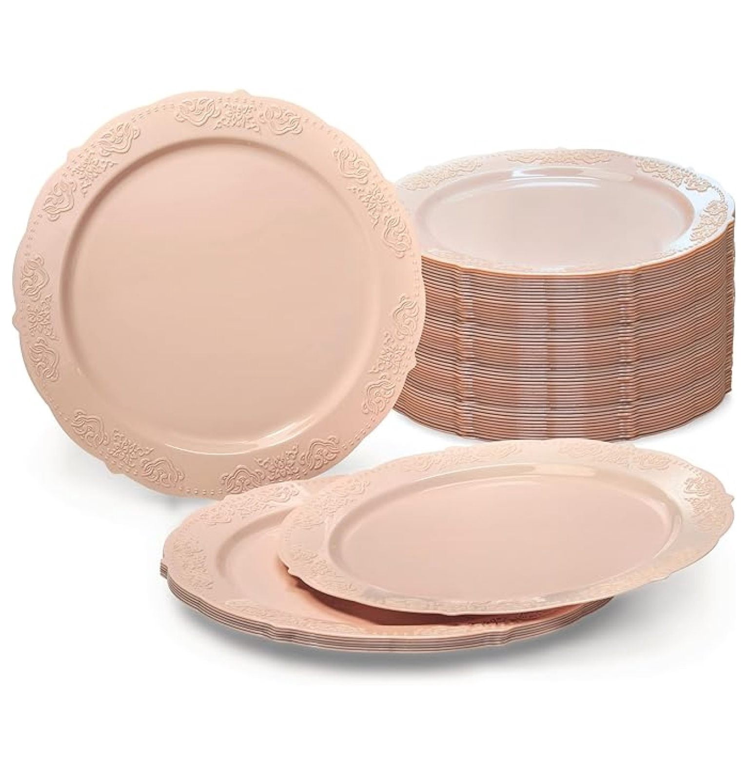 " OCCASIONS " 120 Plates Pack, Vintage Style, Disposable Wedding Party ...