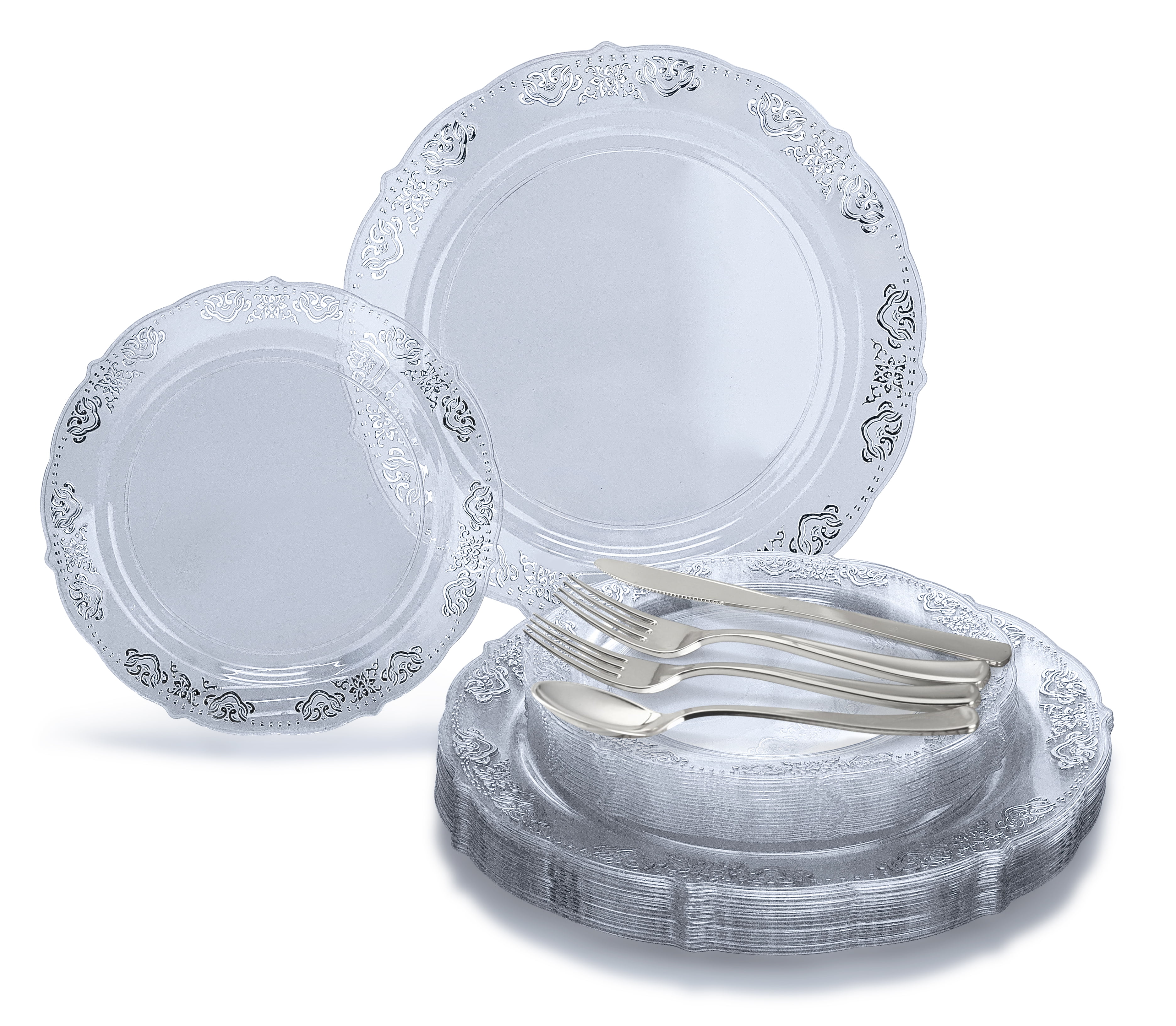 " OCCASIONS " 150 Piece set (25 Guests) Vintage Wedding Party ...