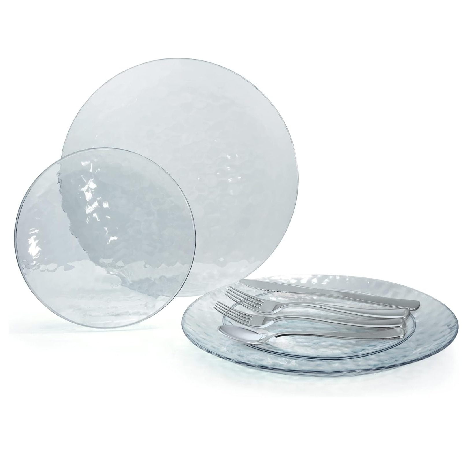 " OCCASIONS " 150pcs set (25 Guests)-Wedding Plastic Plates & cutlery ...