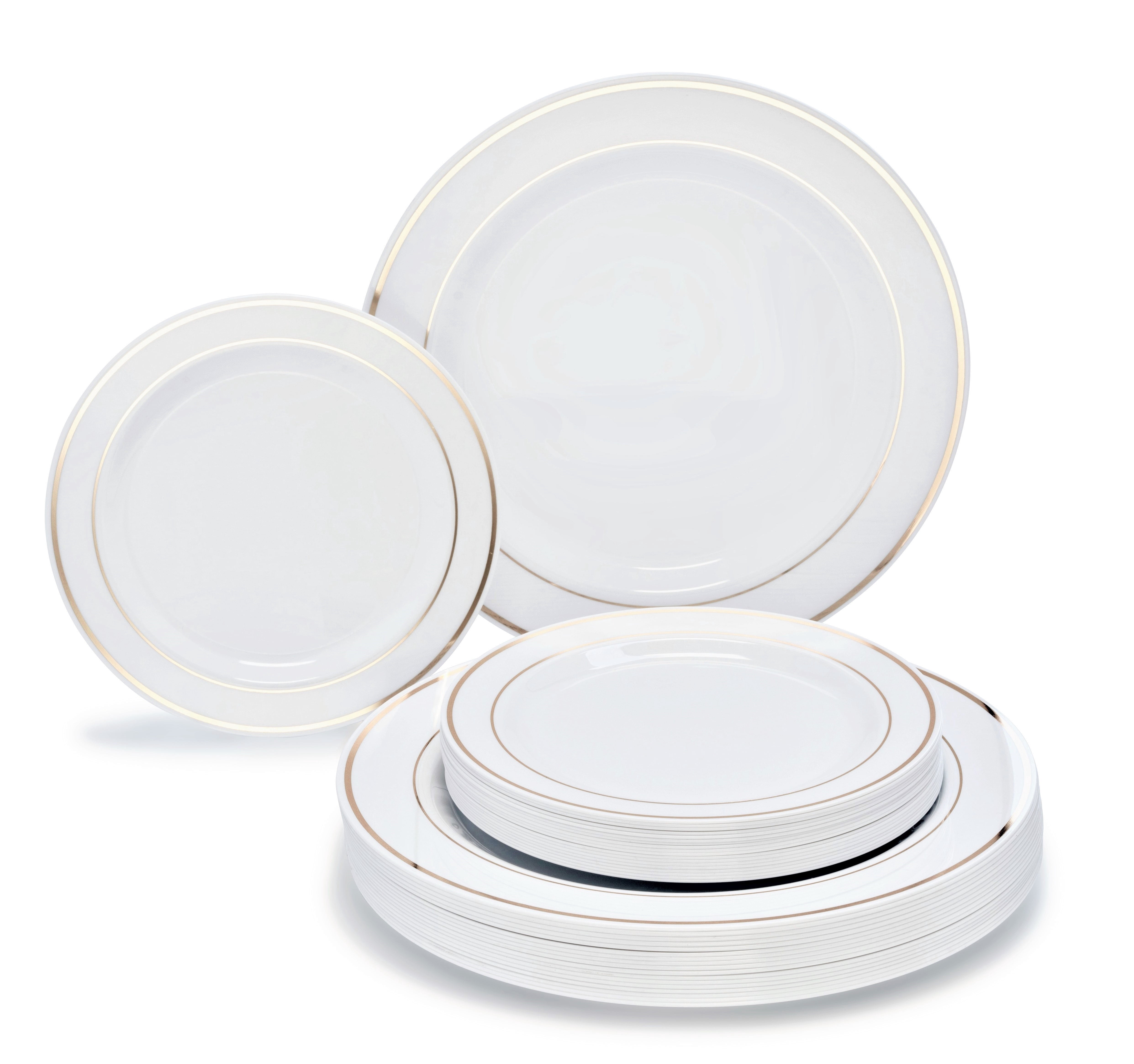 " OCCASIONS " 240 Plates Pack,(120 Guests) Heavyweight Premium Wedding ...
