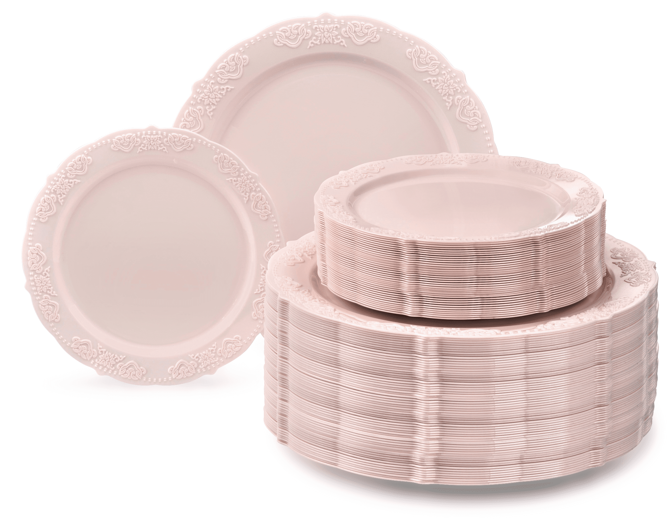 " OCCASIONS " 240 Plates Pack,(120 Guests) Vintage Wedding Party ...
