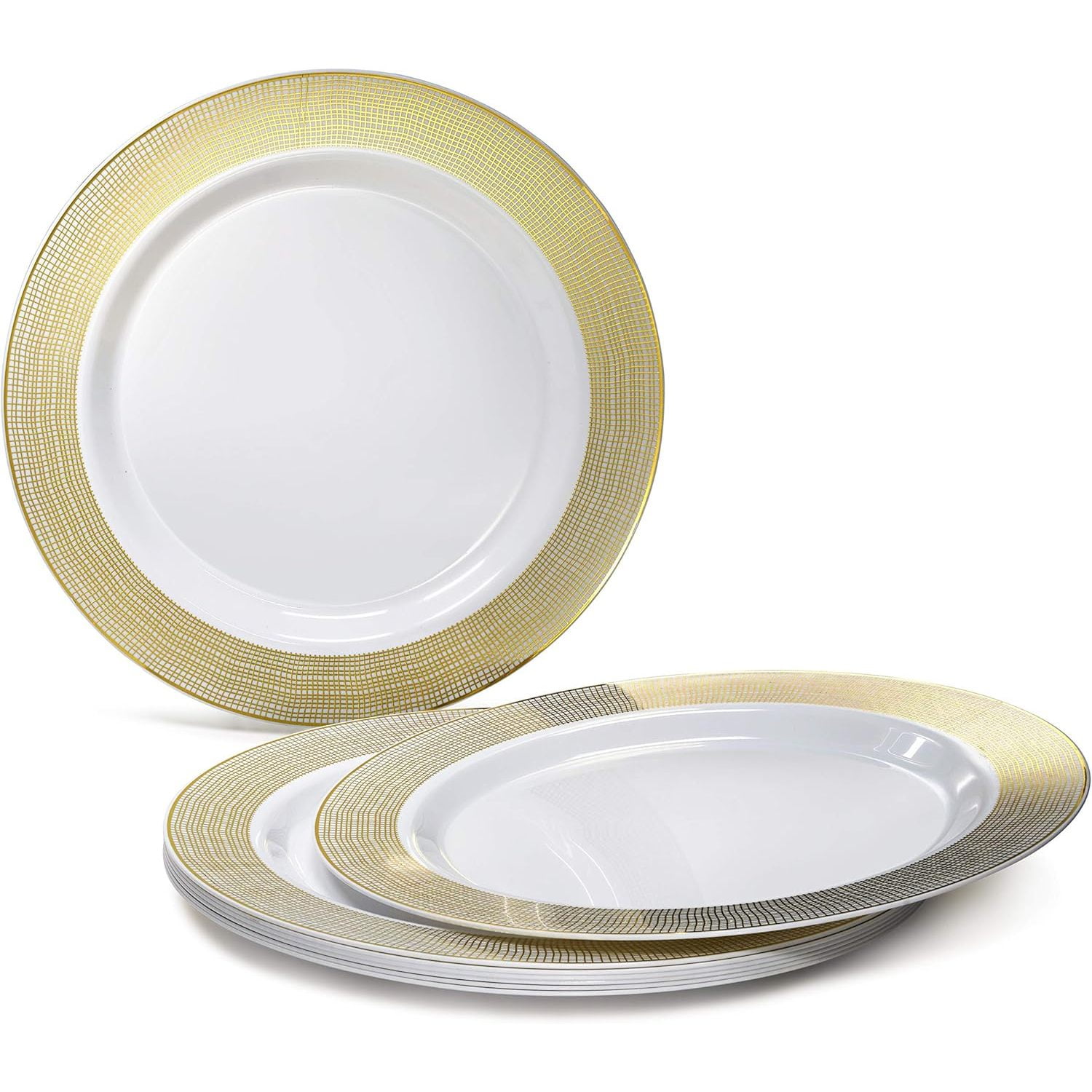 " OCCASIONS " 240 Plates Pack, Heavyweight Disposable Wedding Party ...