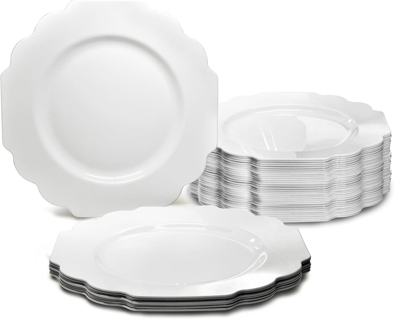 " OCCASIONS " 40 Plates Pack, Heavyweight Disposable Wedding Party ...