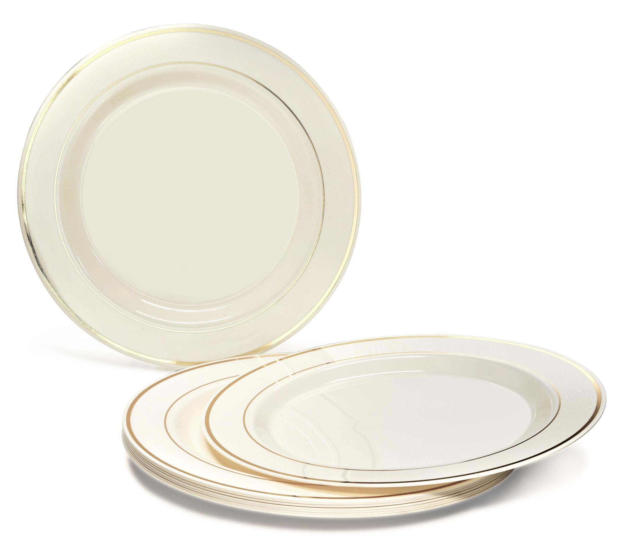 " OCCASIONS" 40 Plates Pack, Heavyweight Disposable Wedding Party ...