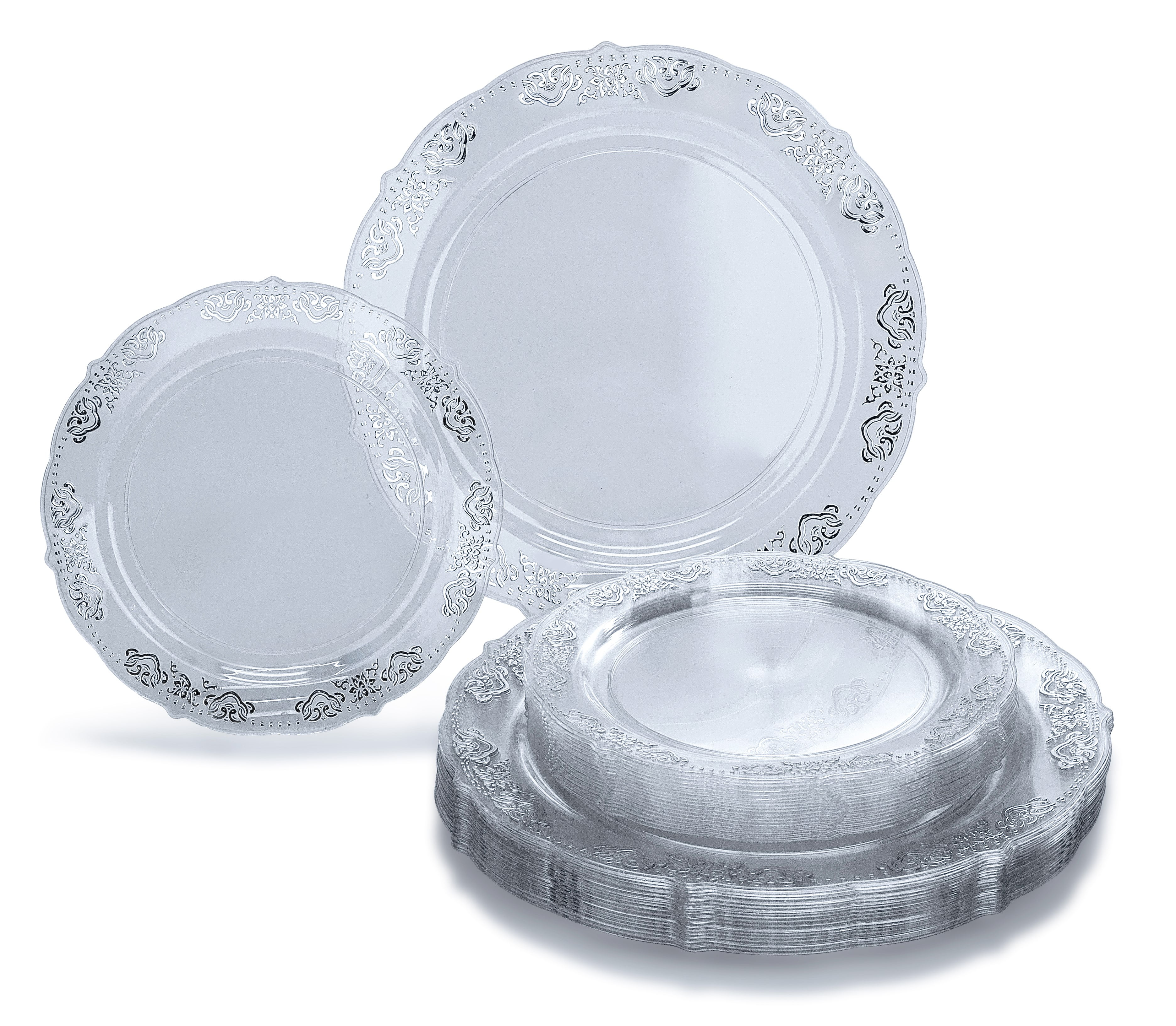 " OCCASIONS " 50 Plates Pack (25 Guests) Vintage Wedding Party ...